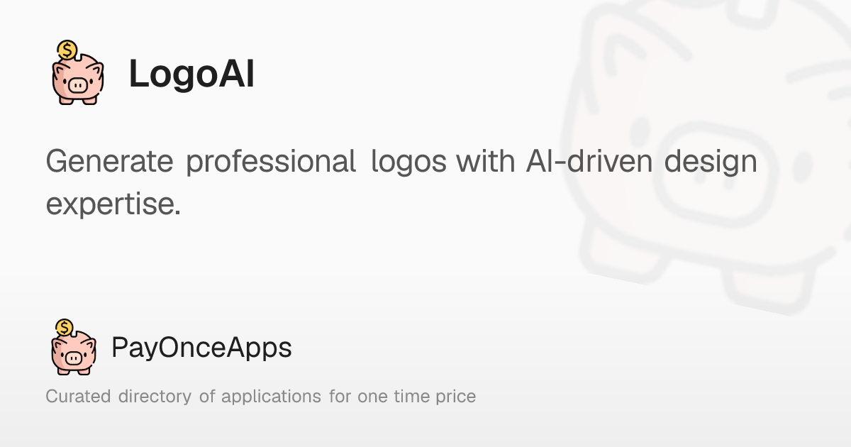 LogoAI: Generate professional logos with AI-driven design expertise ...