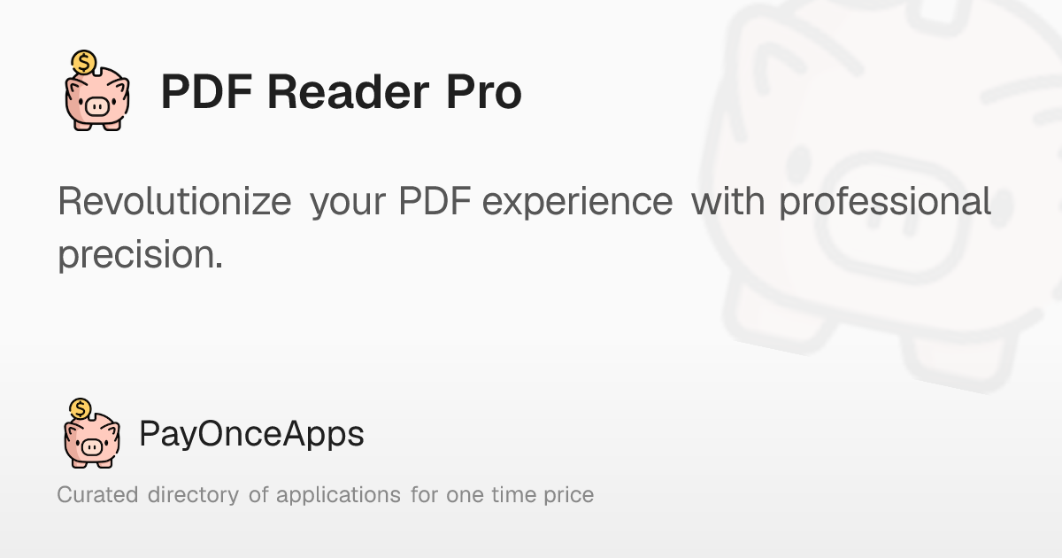 PDF Reader Pro: Revolutionize your PDF experience with professional ...