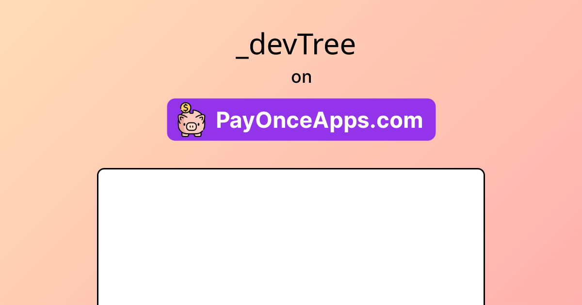 _devTree - Elevate your online presence, attract opportunities