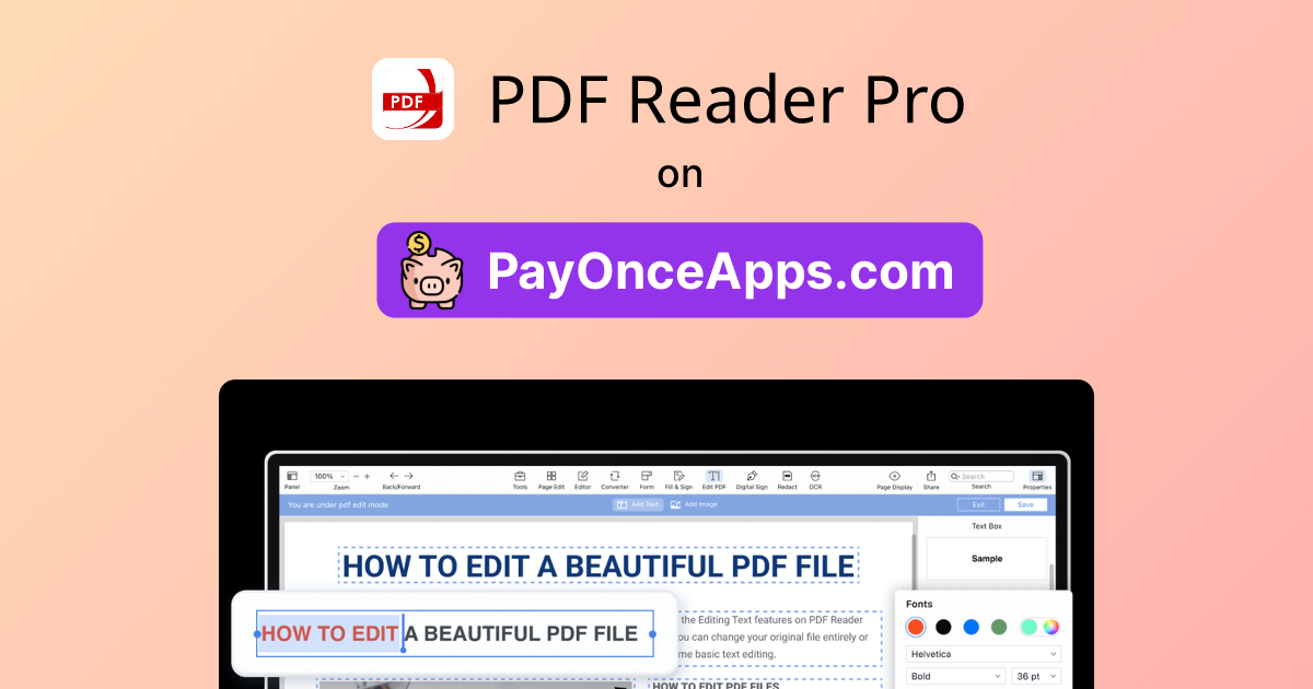 PDF Reader Pro - Revolutionize your PDF experience with professional precision.