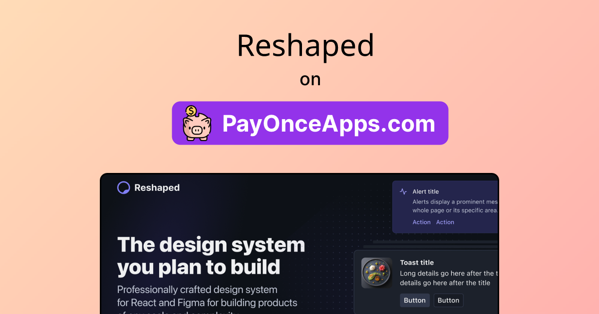 Reshaped - Crafting design system with emphasis on flexibility and logic