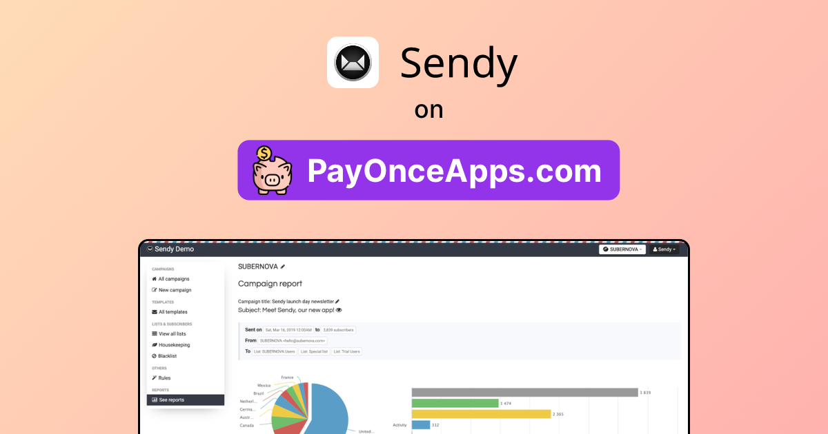 Sendy - Send newsletters 100x cheaper