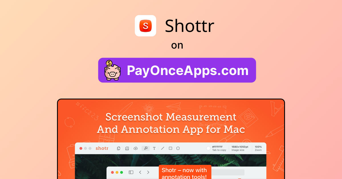 Shottr - Capture, annotate, and optimize your screenshots effortlessly.